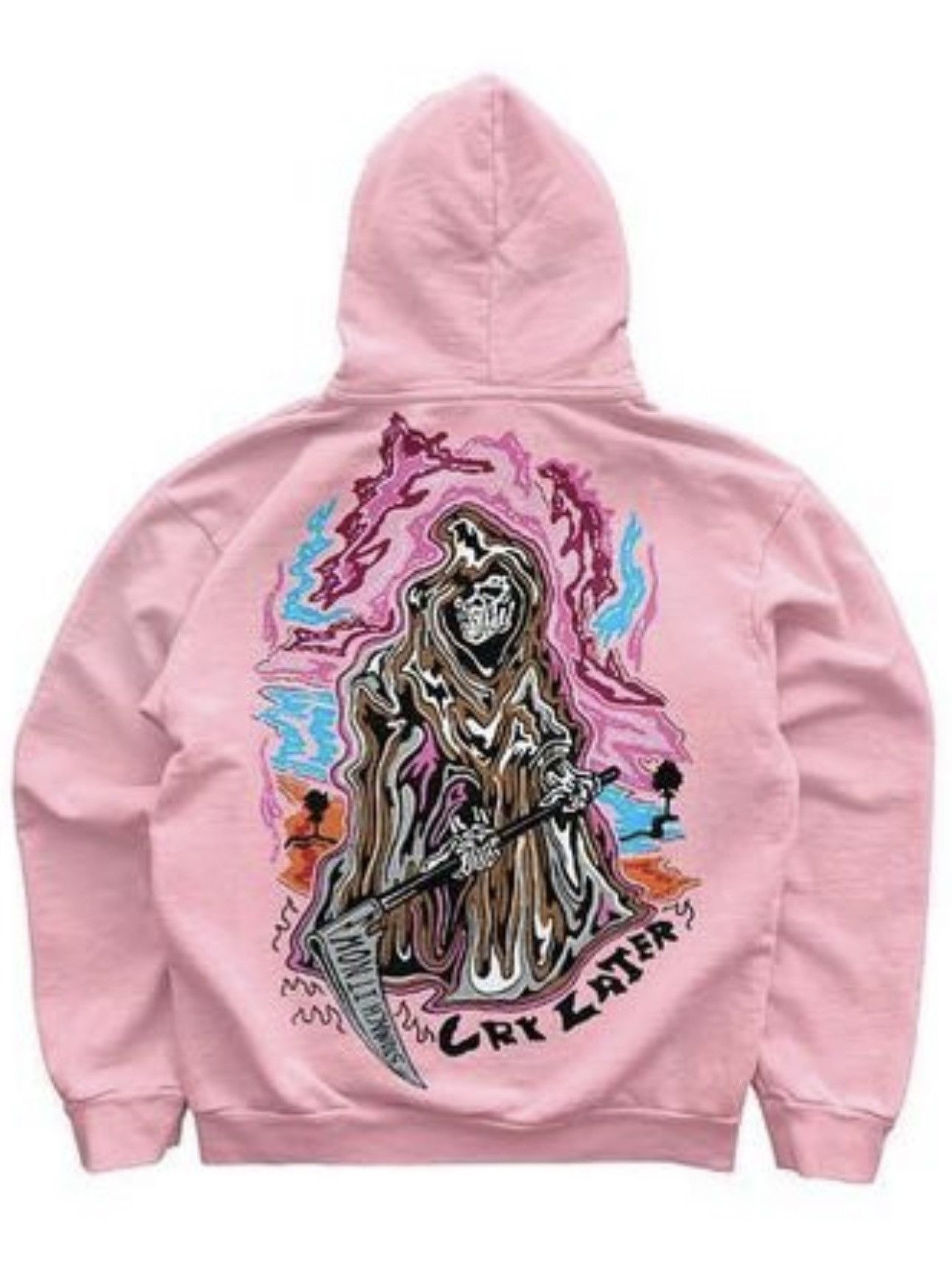 Warren Lotas Warren Lotas Crying Reaper Hoodie | Grailed