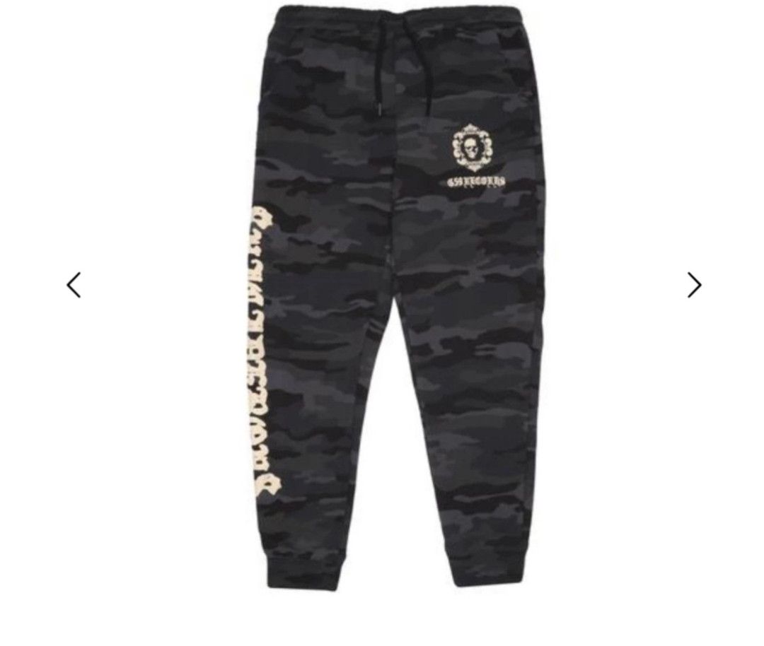 G59 Records G59/$B logo sweat pants shadow camo | Grailed