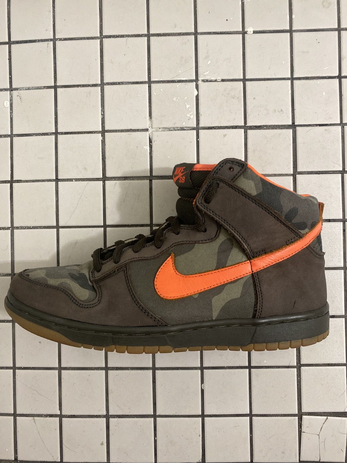 Nike Brian Anderson Camo Dunk High Pro Sb | Grailed