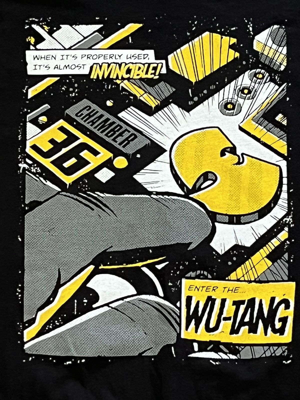 Wu Tang Clan Wu Tang Black Long Sleeve Tee Shirt Size Medium | Grailed