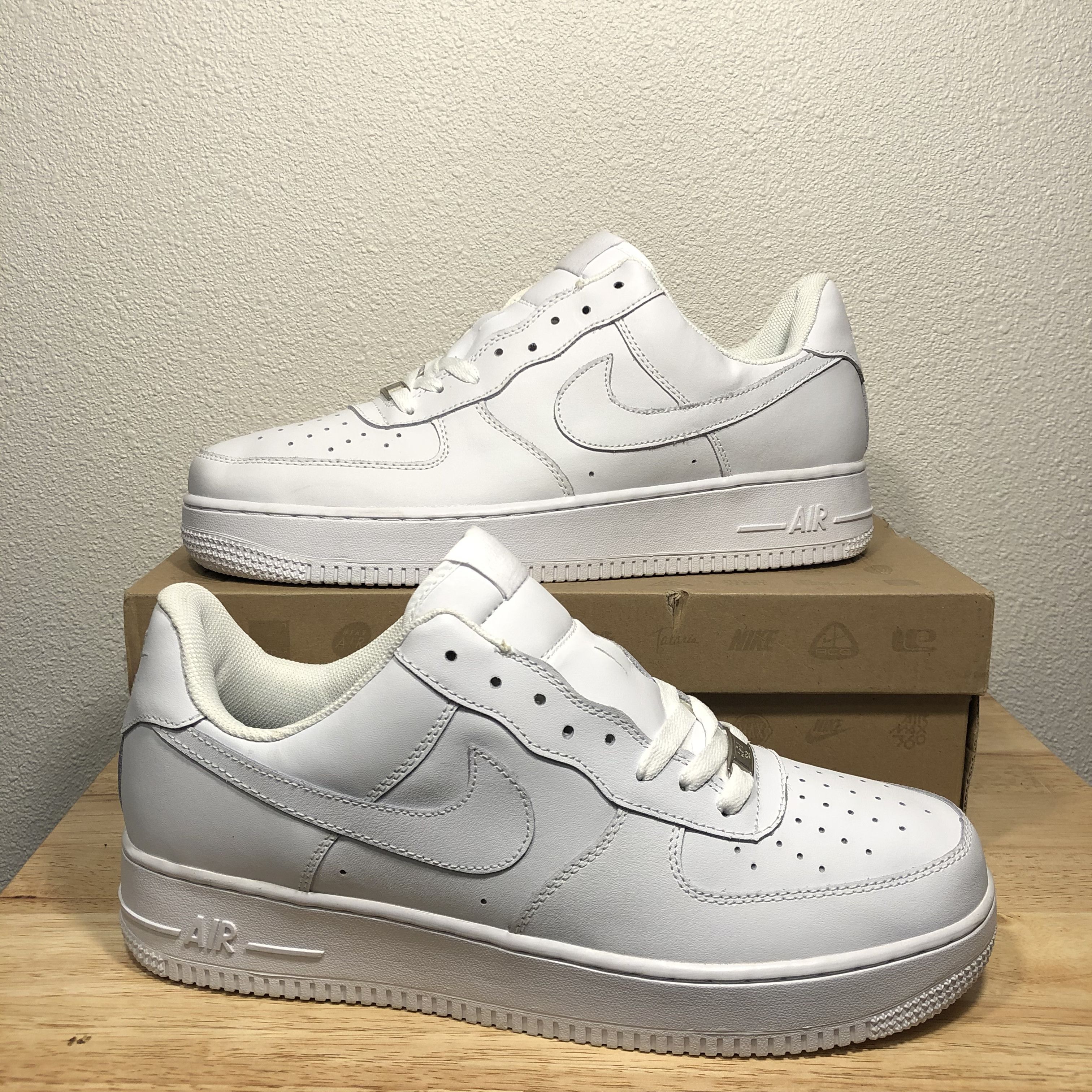Nike × Vintage Vintage Nike Air Force 1 AF1 Triple White | Grailed