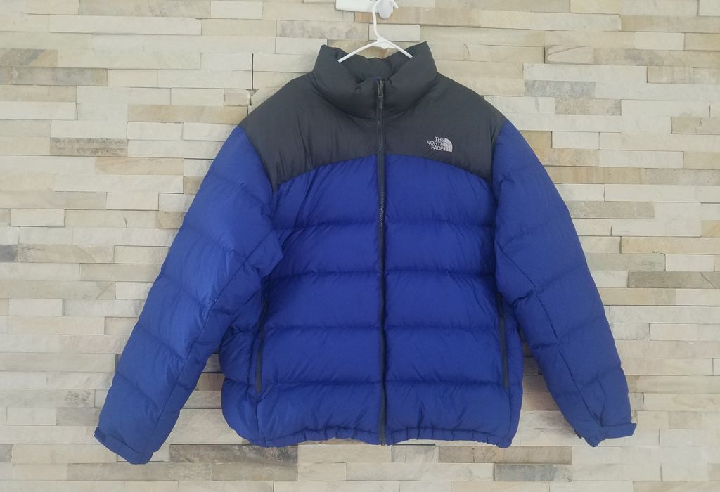 The North Face North Face Mens XXL 2X Blue Nuptse Puffer Jacket Down ...