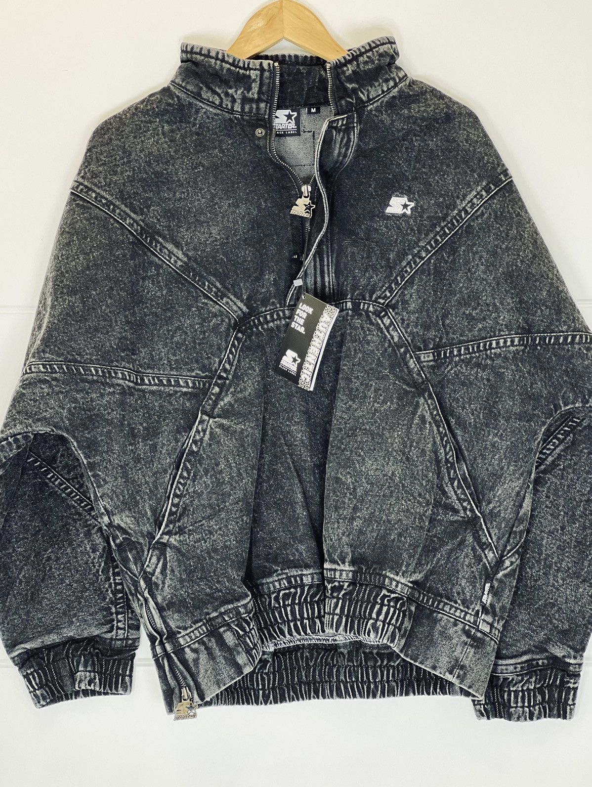 Starter Starter Black label Denim Track Jacket | Grailed