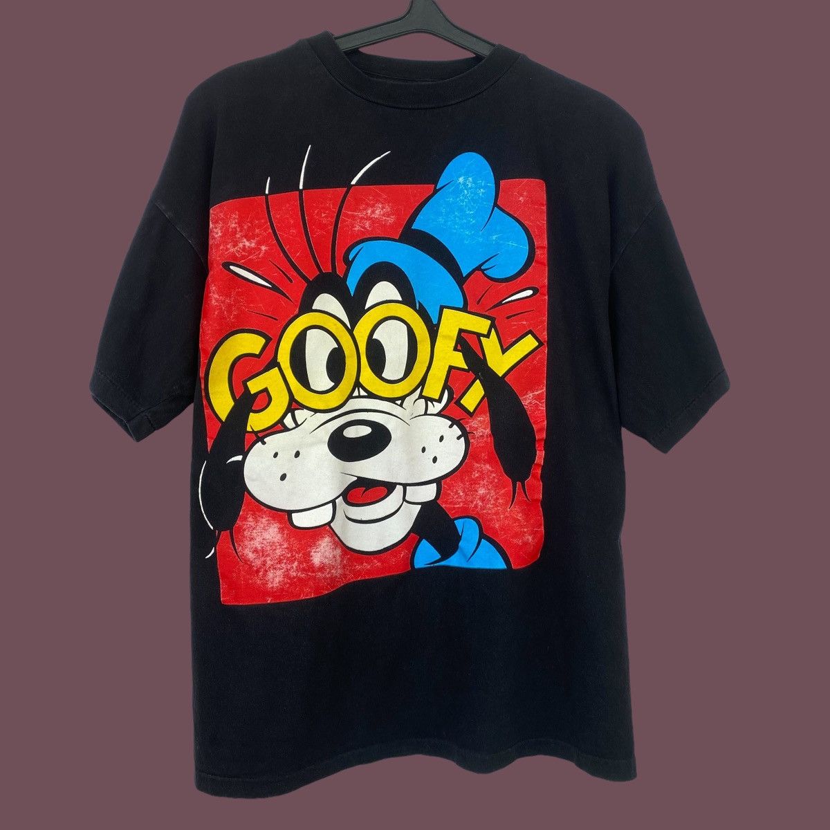 Vintage Vintage Goofy T shirt 1990s big face looney tunes like taz ...