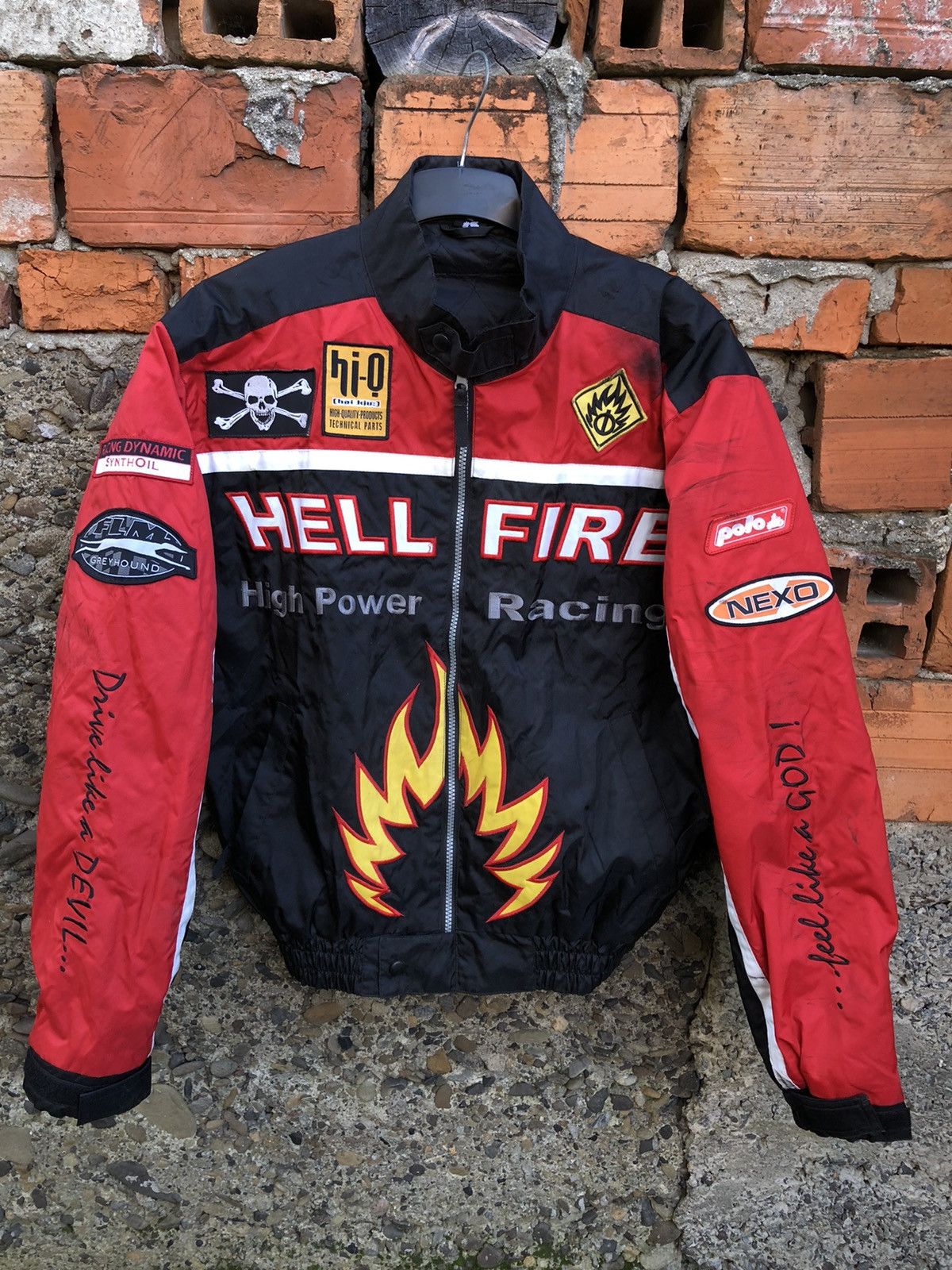 Vintage Hell Fire High Power Racing Jacket | Grailed