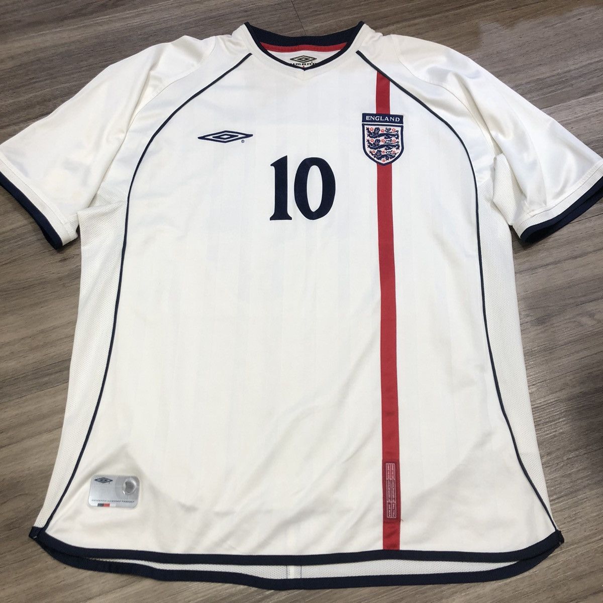 Umbro × Vintage England worldcup 2002 home shirt | Grailed