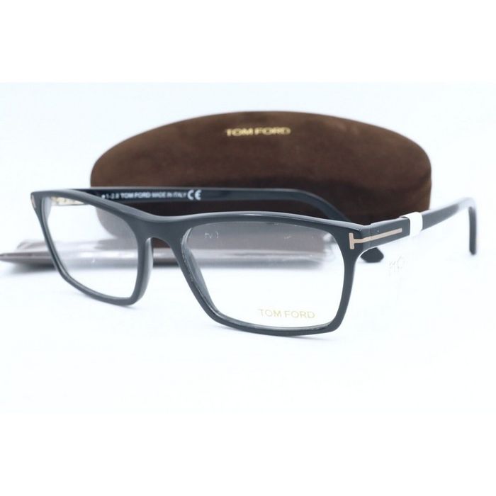 Tom Ford New Authentic Tom Ford TF 5295 002 Black Square Eyeglasses ...
