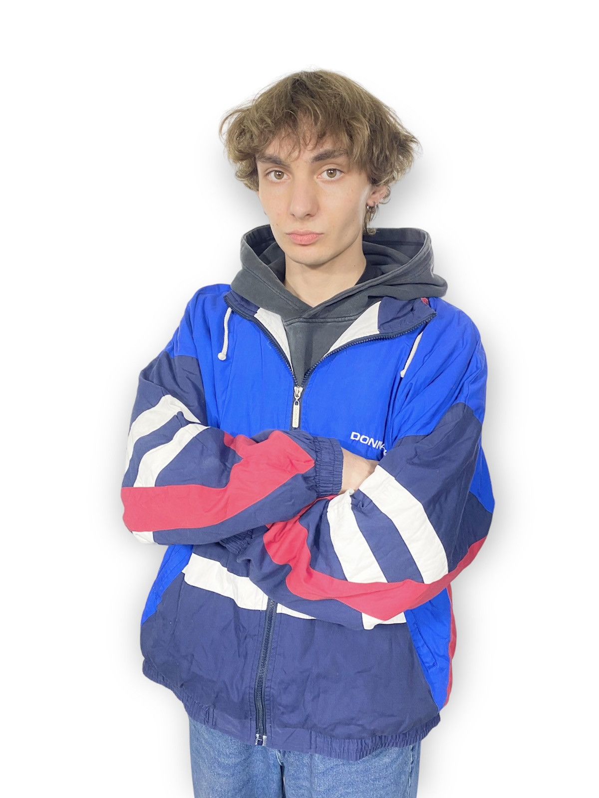 Vintage ⭐️SICK 90s Boxy Rave Donnay Jacket Vintage Oversize | Grailed