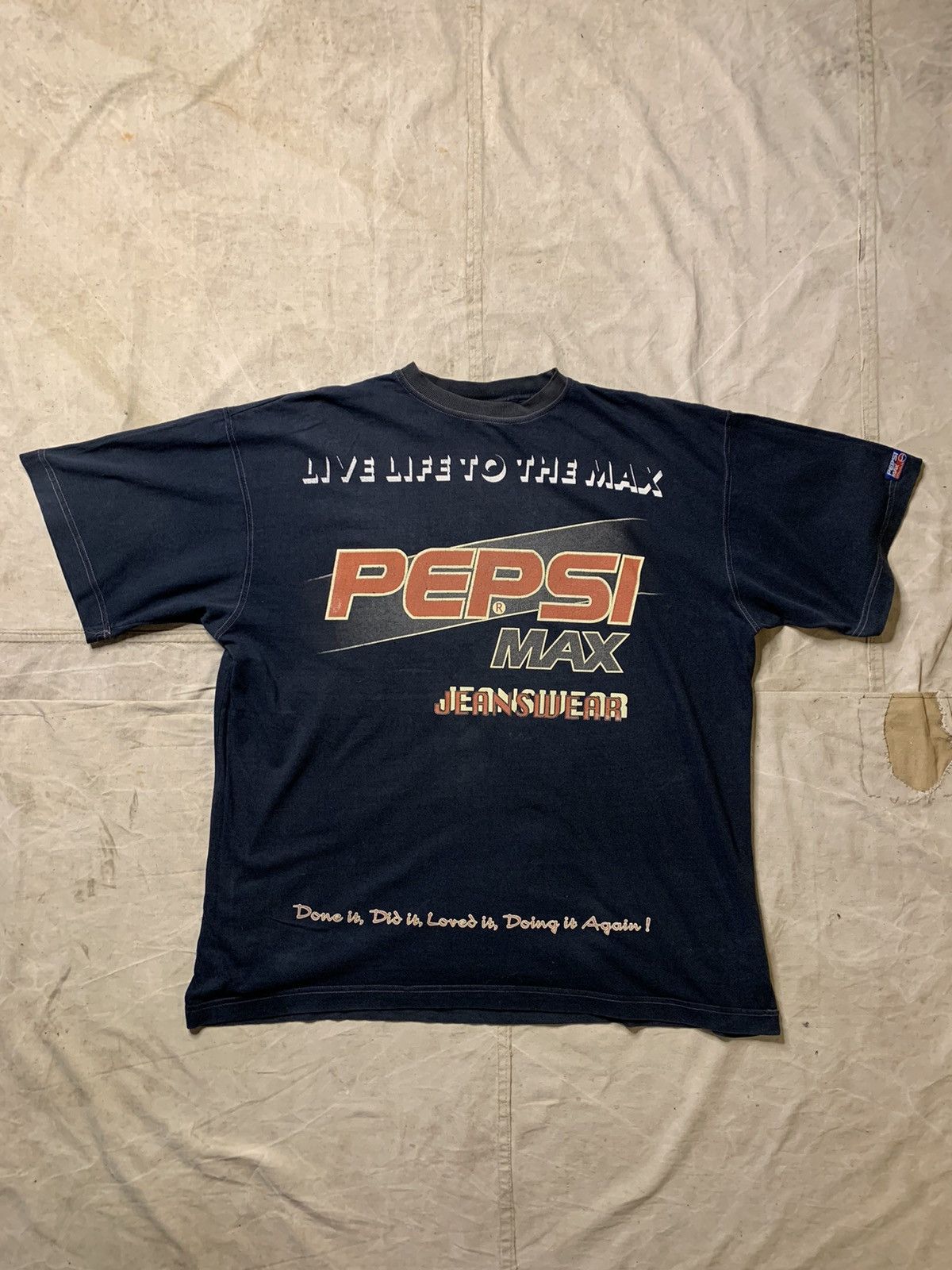 Pepsi × Streetwear × Vintage Rare Vintage Pepsi Max Tee | Grailed