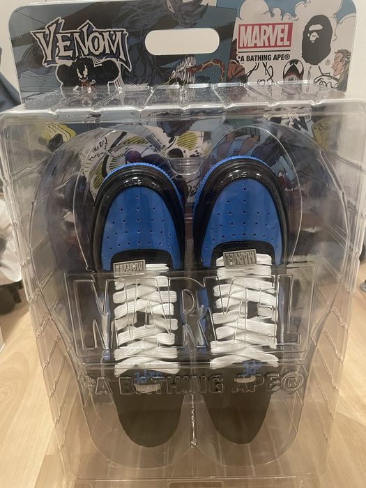 Bape Marvel Venom Bapestas | Grailed