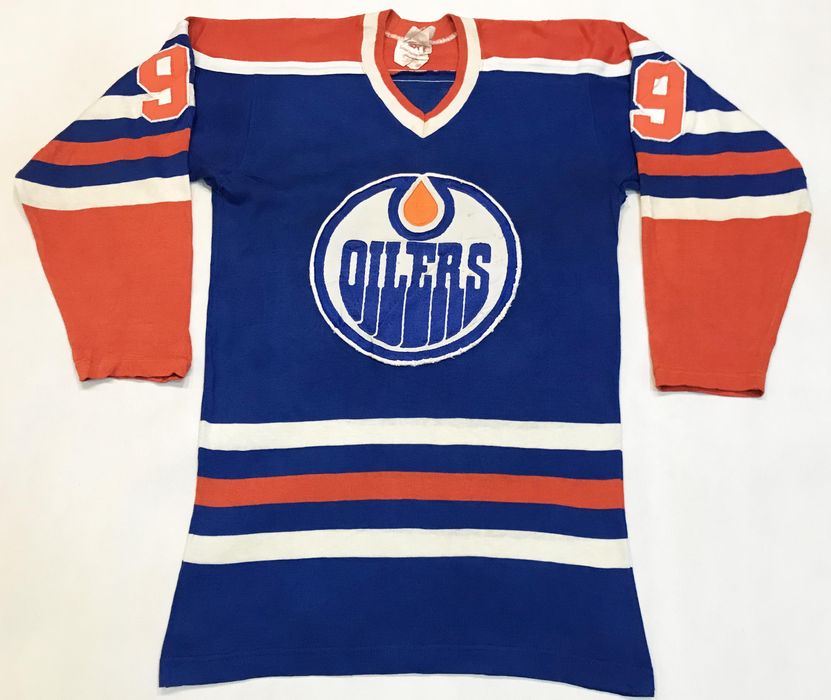 Vintage Vintage Sandow Edmonton Oilers GRETZKY #99 NHL Hockey Jersey ...