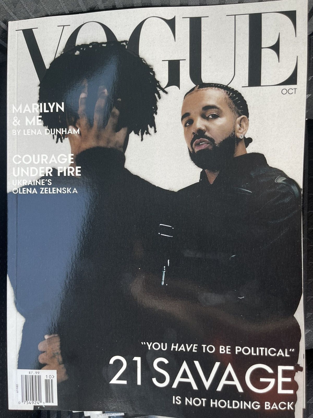 Drake Drake 21 Savage Vogue Magazine | Grailed