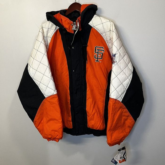 Vintage NEW With Tags Starter San Francisco Giants MLB Puffer Jacket ...