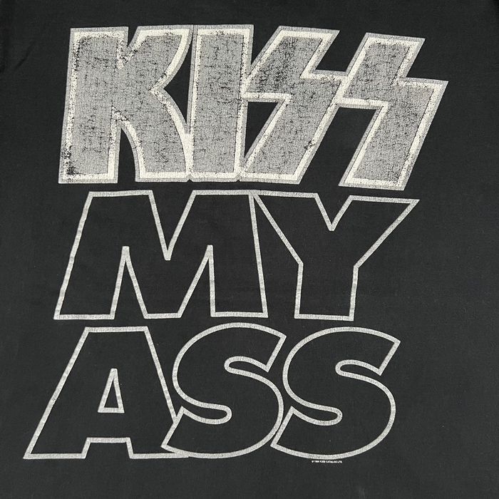 Vintage Vintage Kiss Kiss My Ass Band Tees T Shirt 90s | Grailed