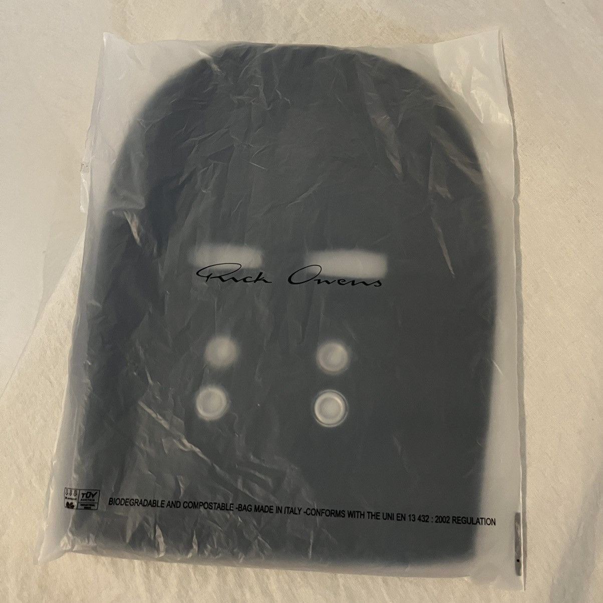 Rick Owens Rick Owens Gimp Mask Wool Balaclava | Grailed