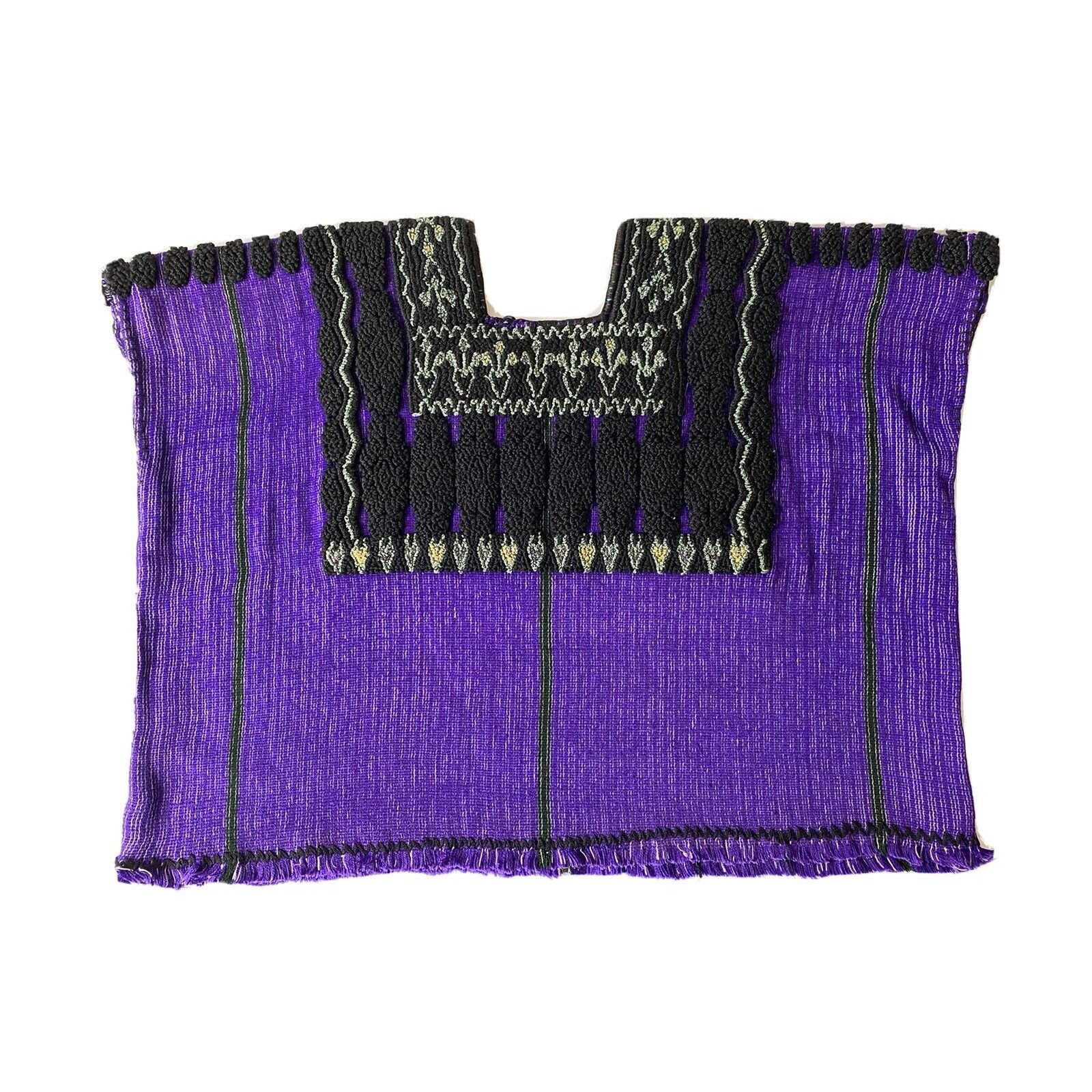 Handmade Vintage Mayan Guatemalan Ceremonial Huipil Poncho Unique | Grailed