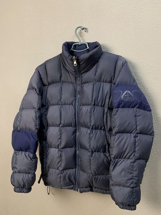 Vintage Mens NIKE ACG VINTAGE DOWN PUFFER JACKET Reversible big logo ...