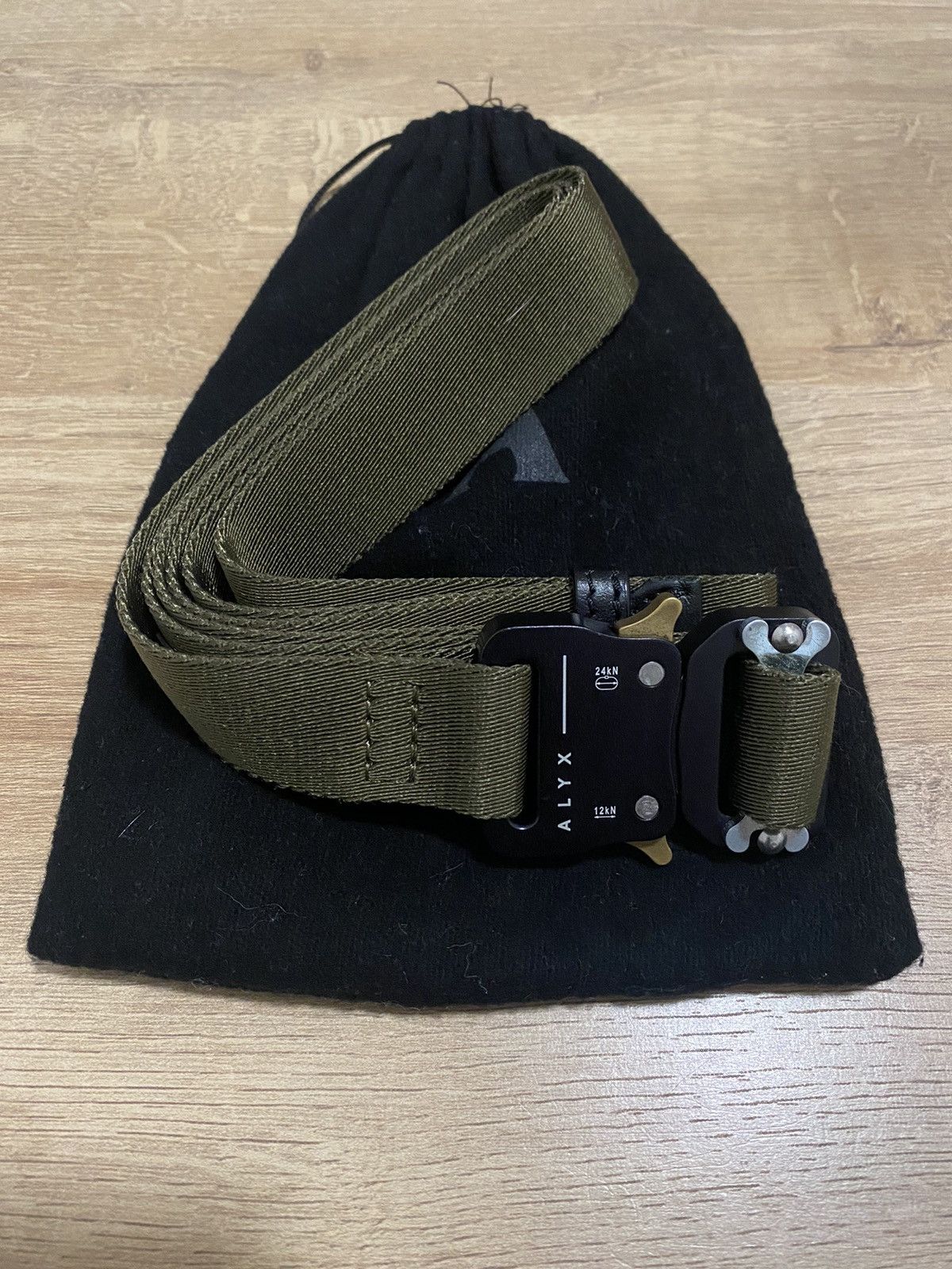 Alyx Alyx Olive Mini Roller Coaster Belt | Grailed
