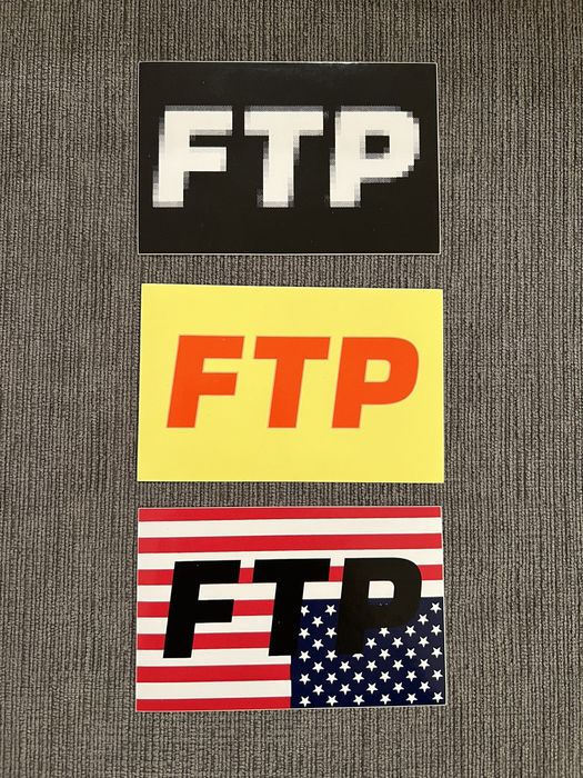 Fuck The Population FTP Flag Logo Sticker Bundle | Grailed