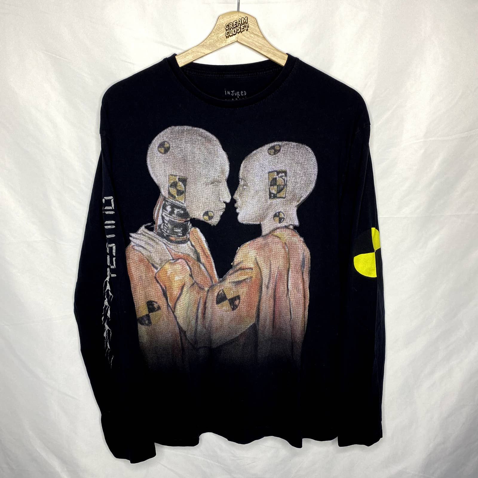 A$AP Rocky × AWGE Injured Generation Rap Tour Merch Longsleeve Tee ...