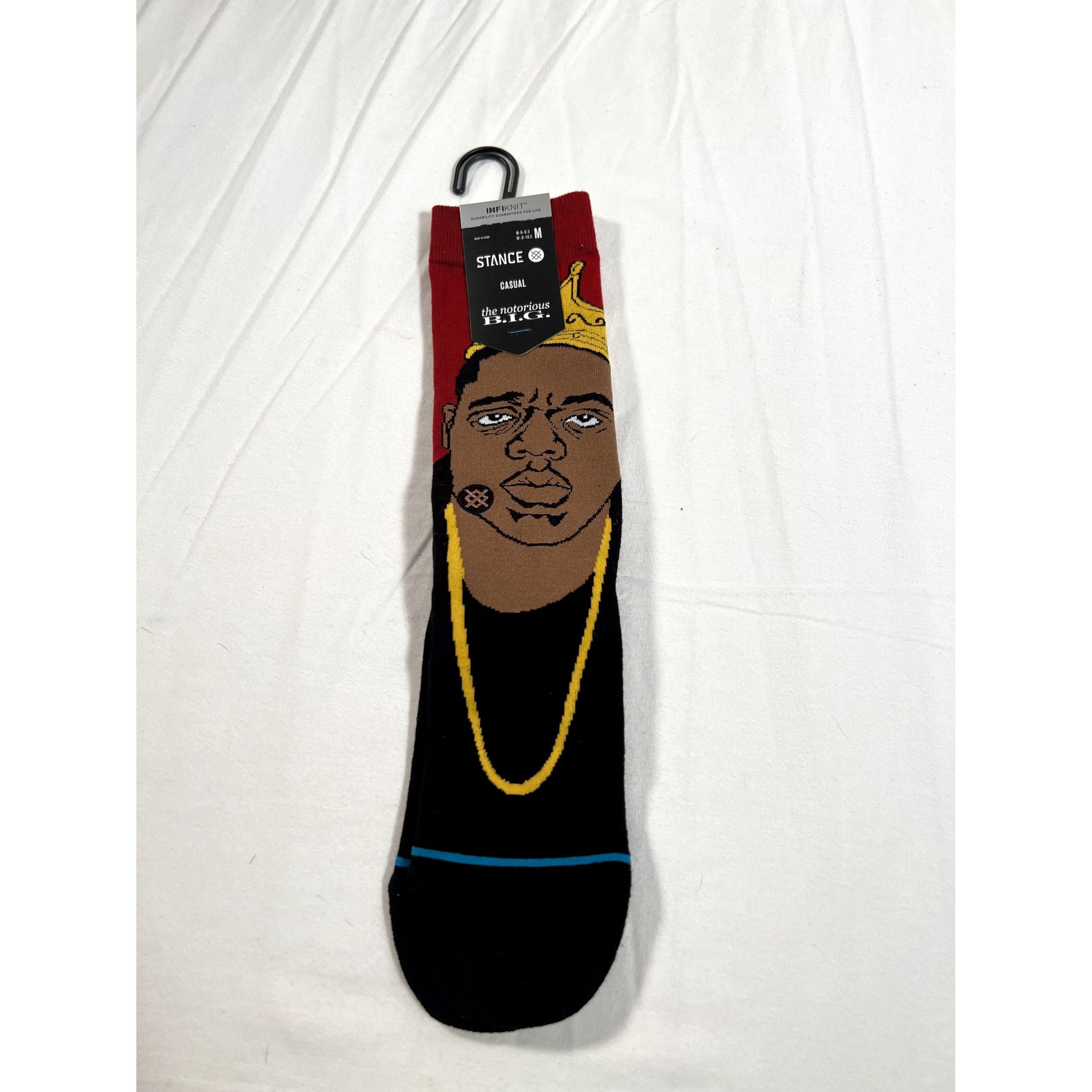 Stance Socks Stance Notorious BIG Biggie Smalls Crew Socks NWT | Grailed
