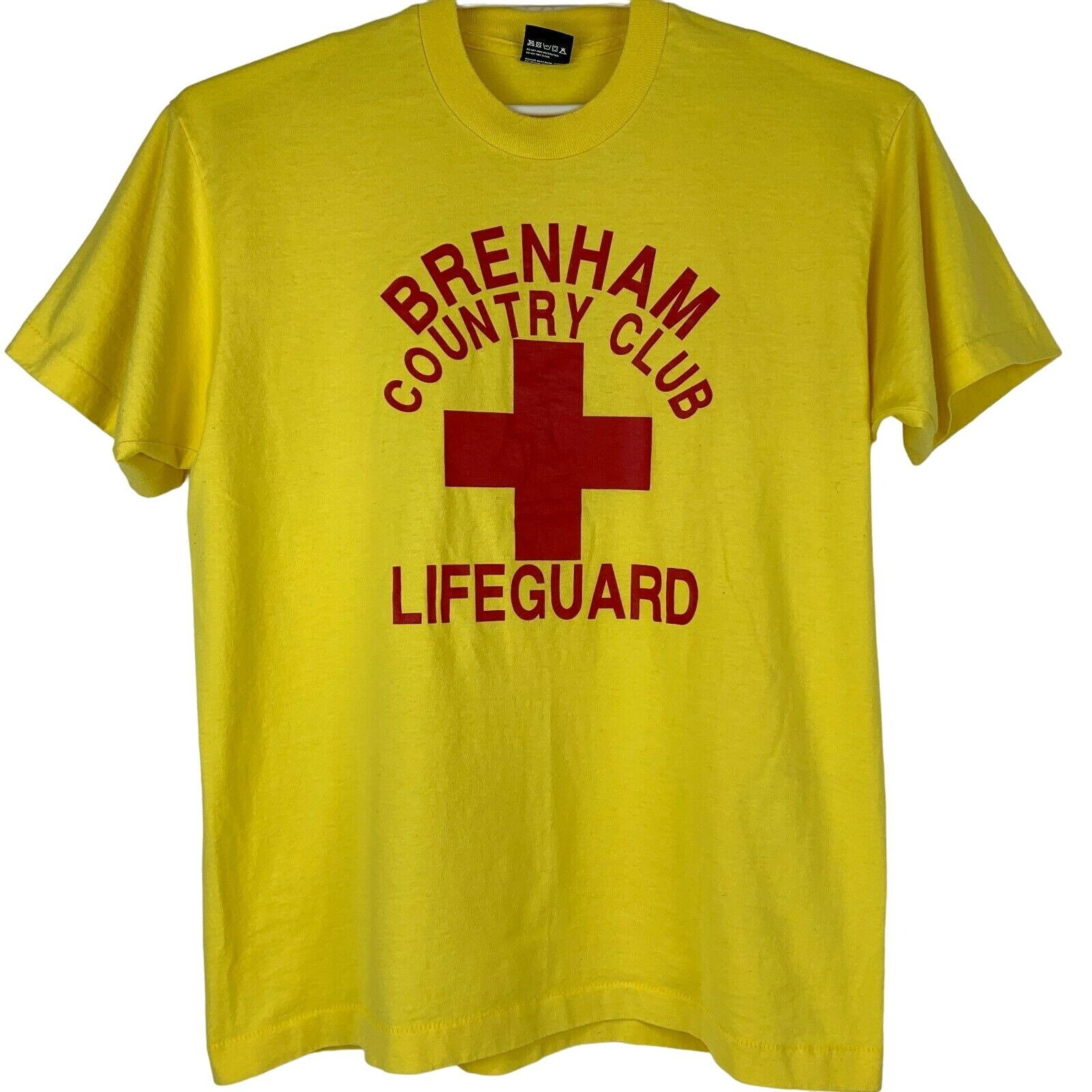 Other Vintage 80s Brenham Country Club Lifeguard T Shirt Texas L | Grailed
