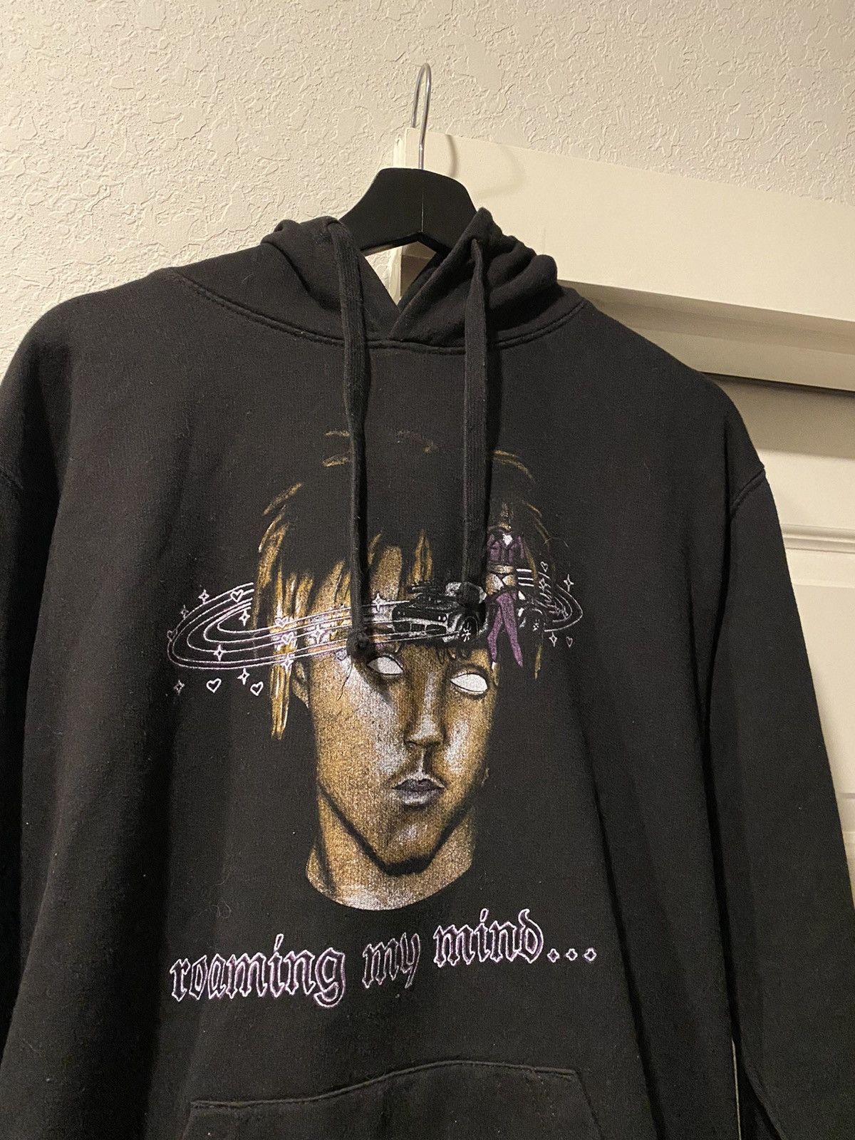 Streetwear JUICE WRLD ROAMING MY MIND HOODIE | Grailed