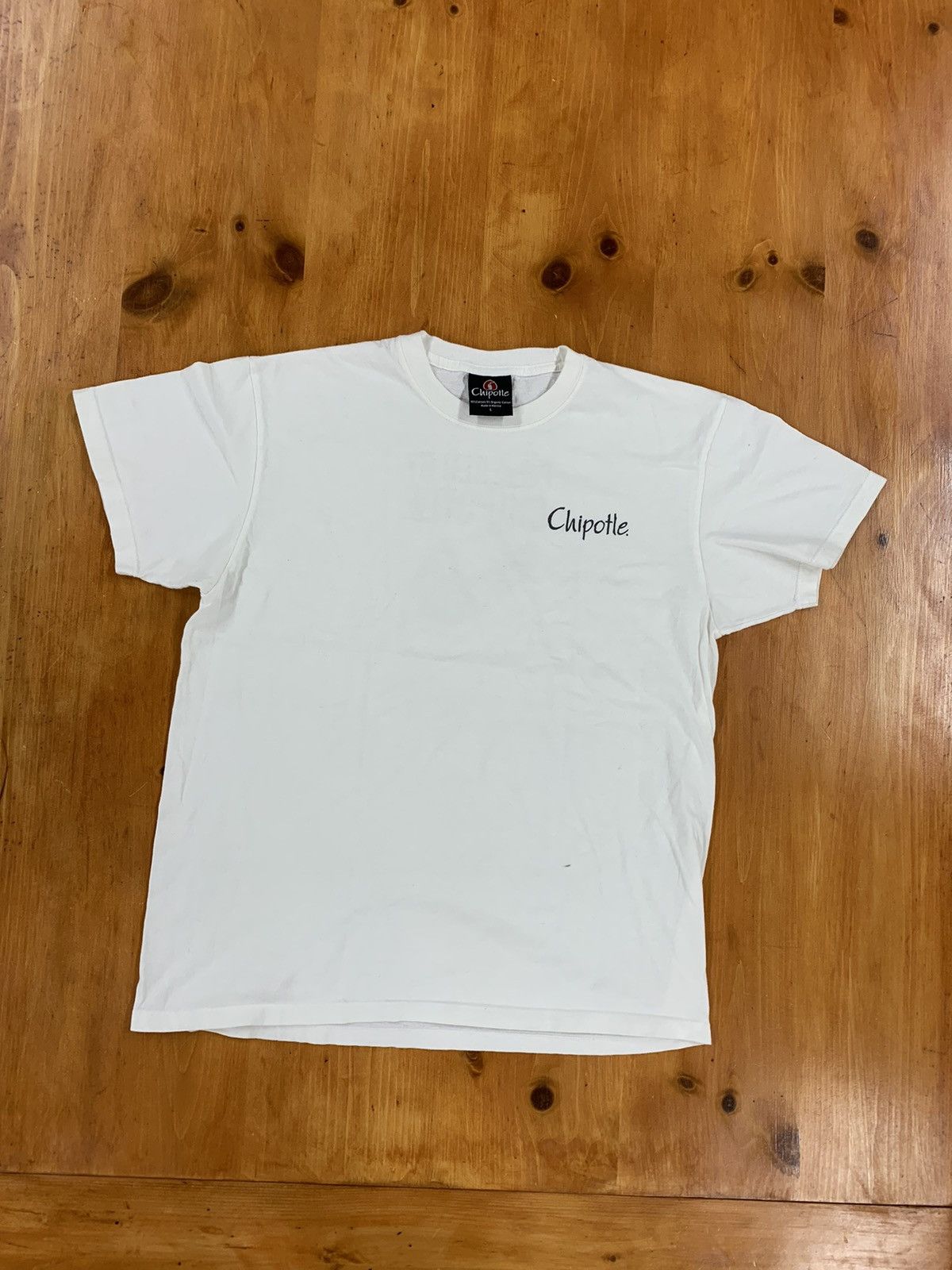 Vintage Vintage Chipotle Employee Graphic Tee | Grailed