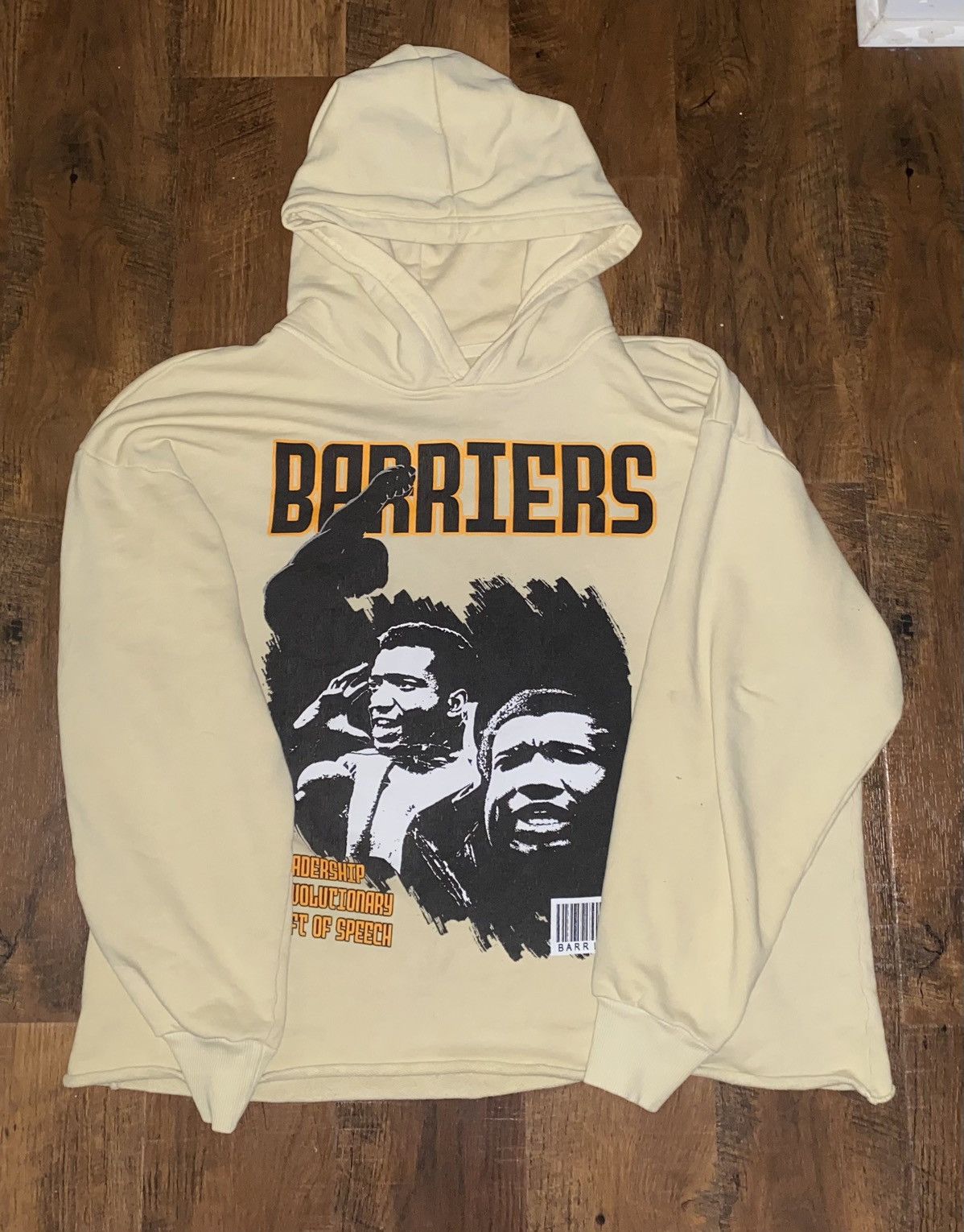 Barriers Barriers NY Fred Hampton Hoodie | Grailed