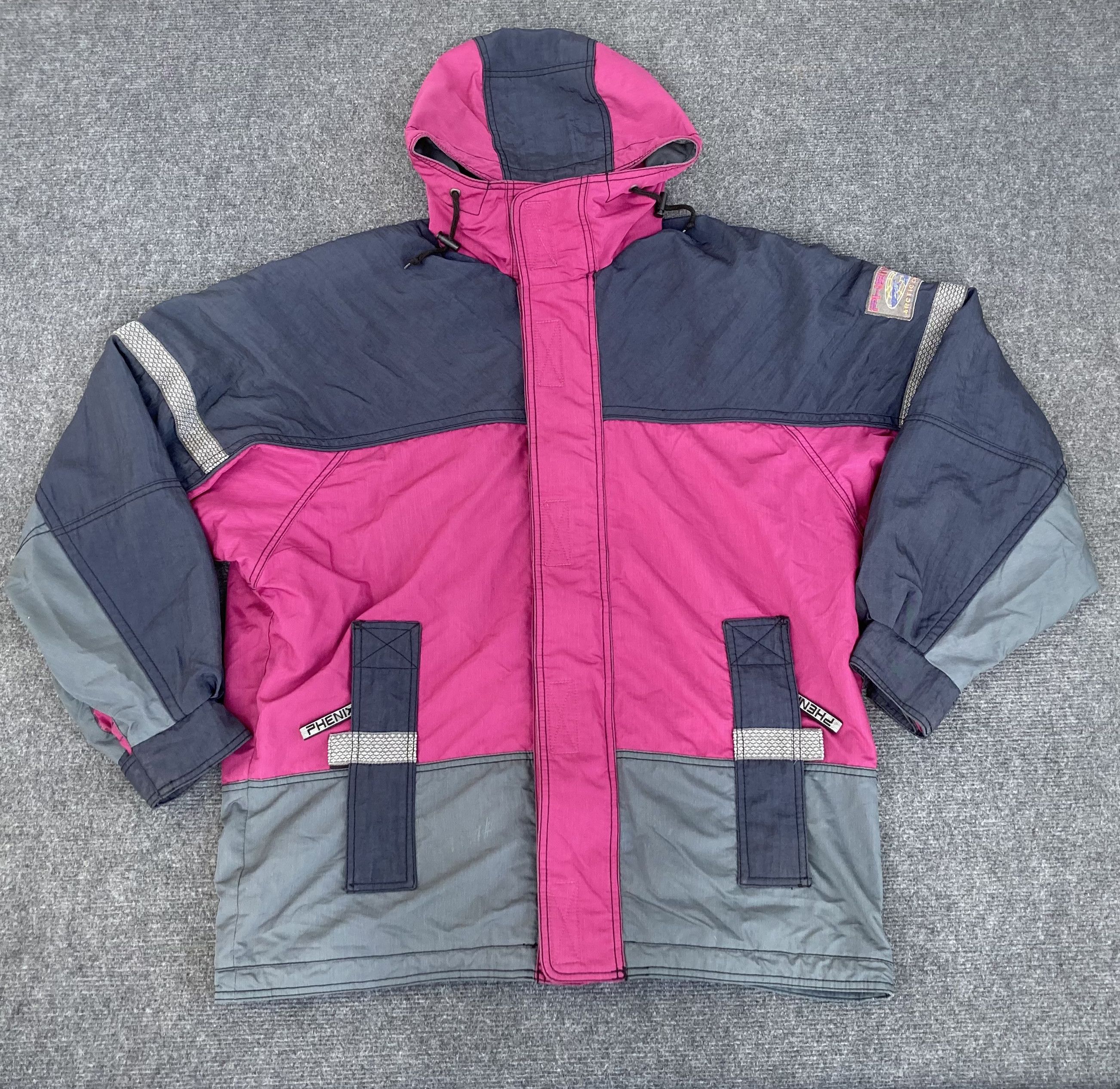 Vintage Phenix Ski Jacket 90s Ski Wear Snow Multicolor Jacket | Grailed