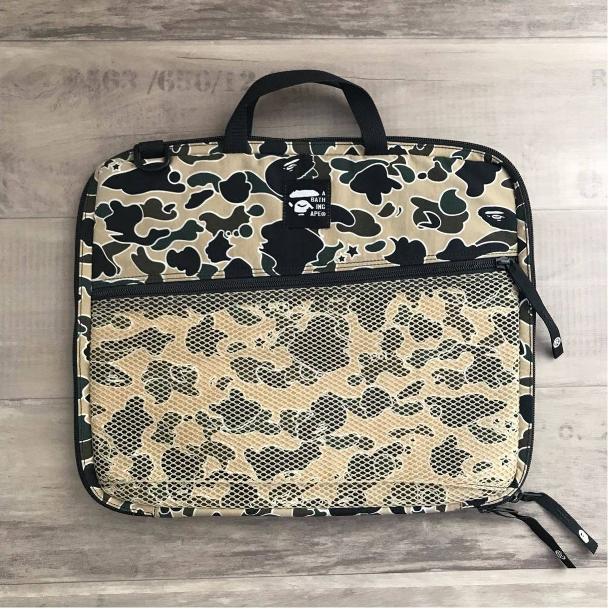Bape 2001 STA camo PC Tablet case bag BAPE a bathing ape nigo | Grailed