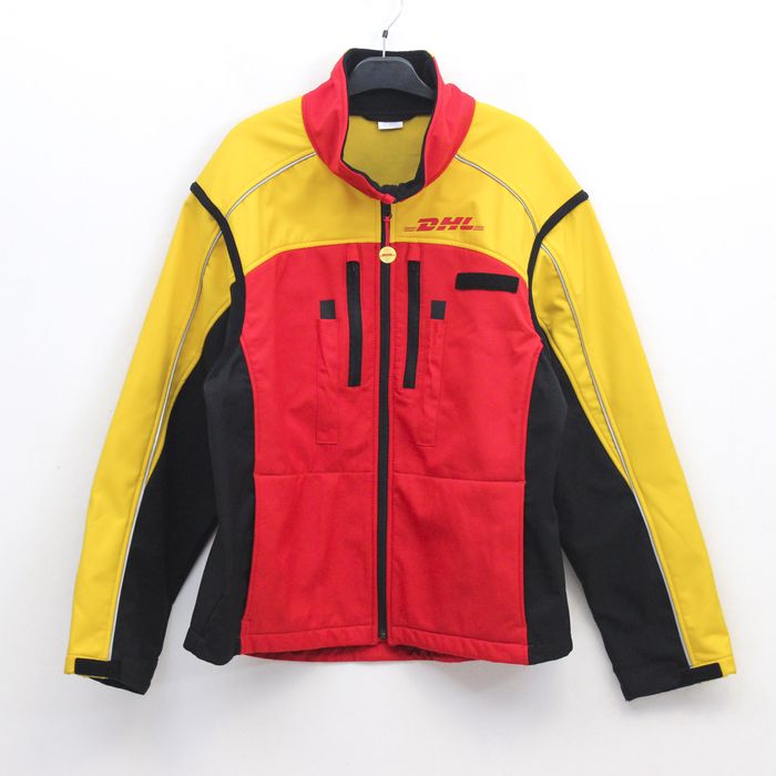 Dhl 2in1 Softshell Jacket Vest Gilet Windbreaker Coat Waistcoat | Grailed