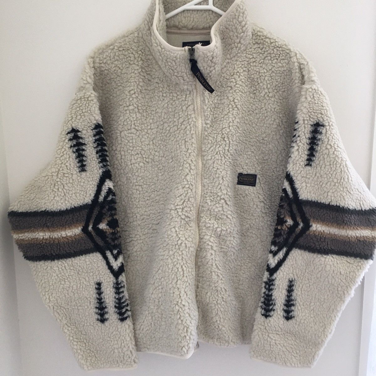 Japanese Brand × Pendleton Pendleton Classical Graphics Sherpa Jacket🇯🇵 ...