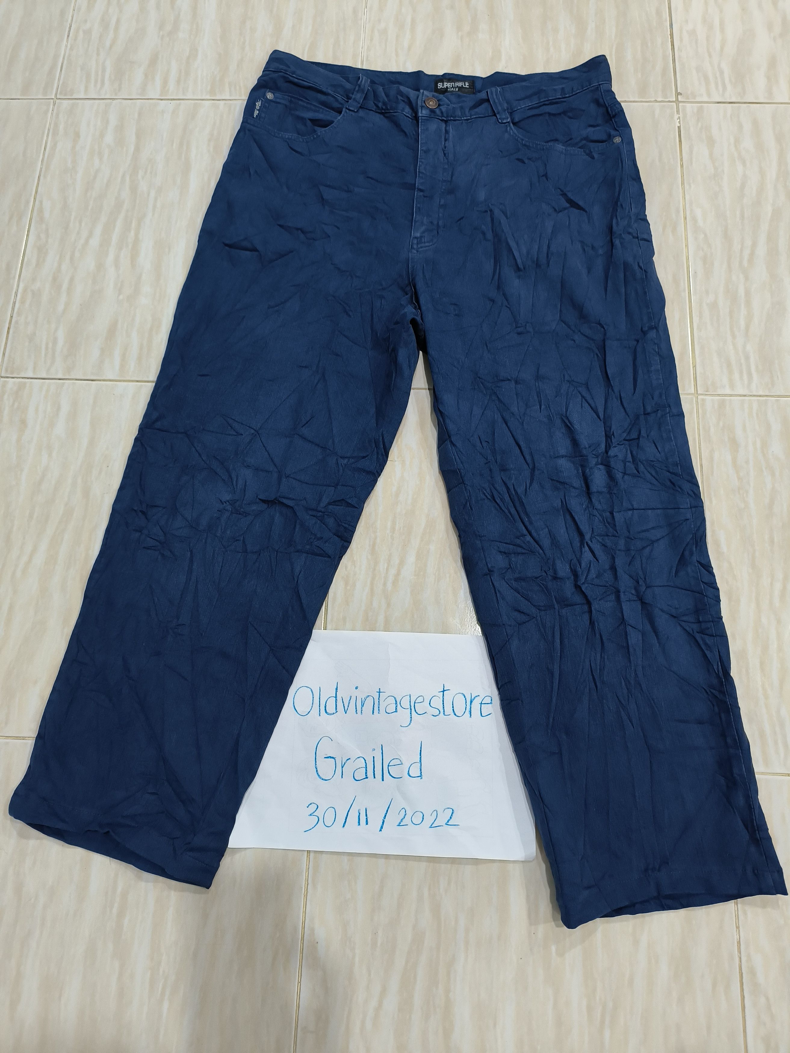 Bluer Denim × Rifle Super Rifle denim jean | Grailed