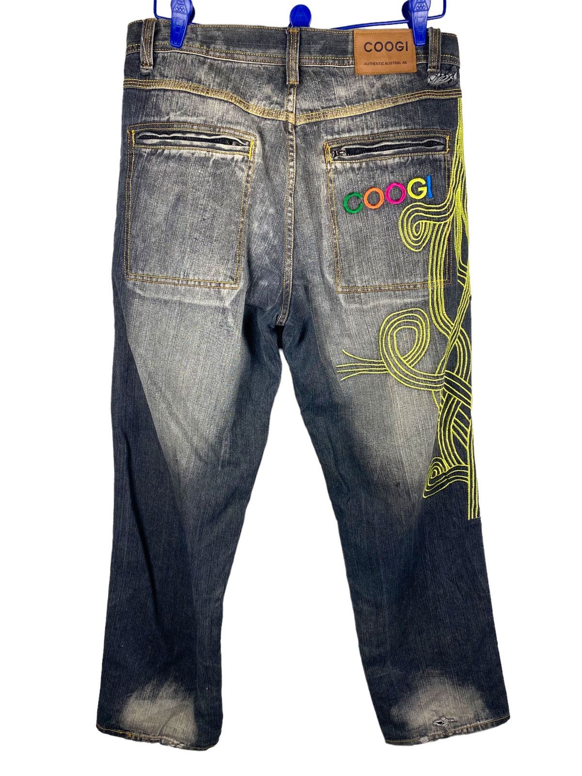 Coogi Coogi Authentic Australian AK Distressed Denim Pants for Men ...