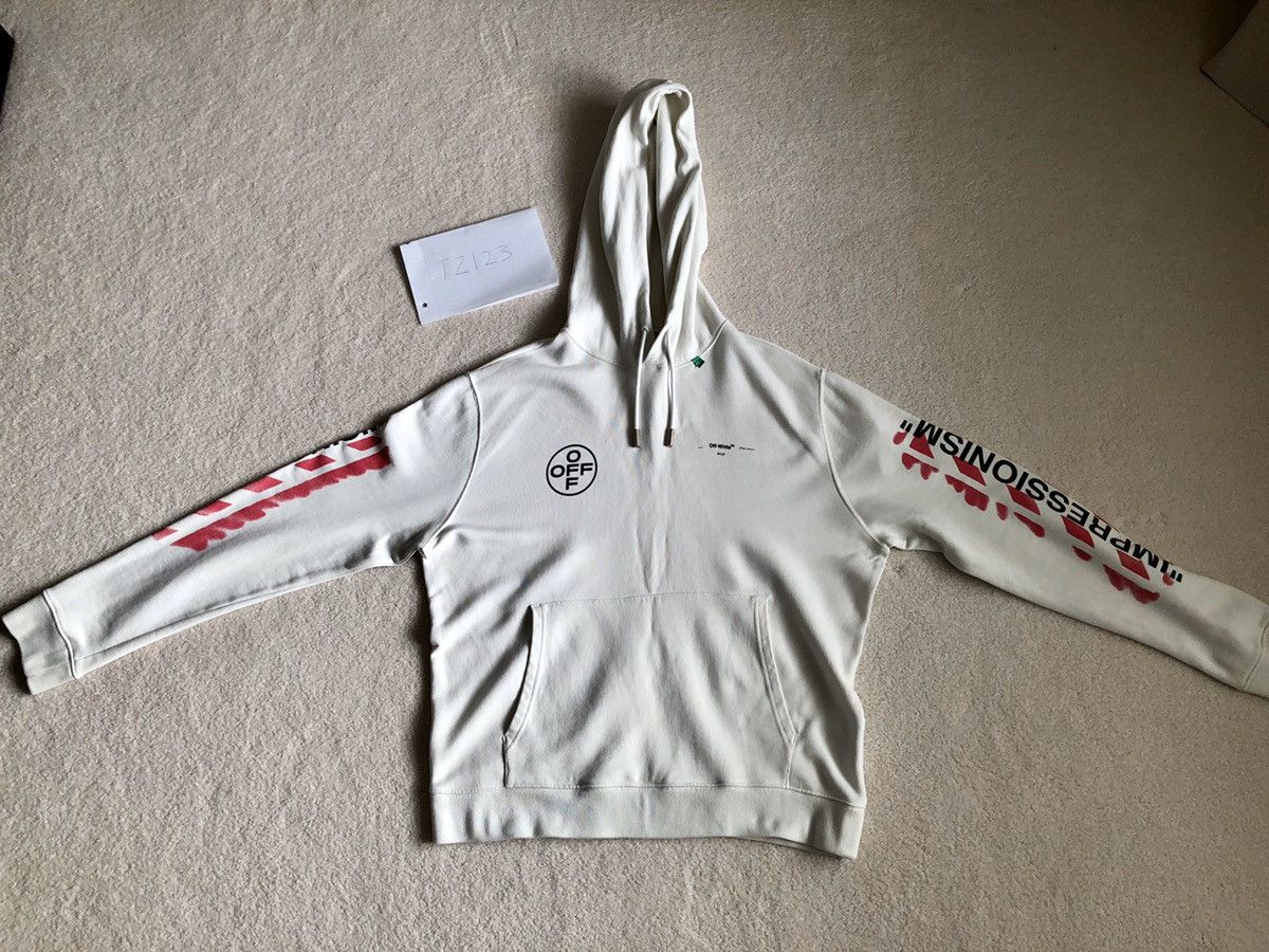 Off-White Off White Impressionism Hoodie | Grailed