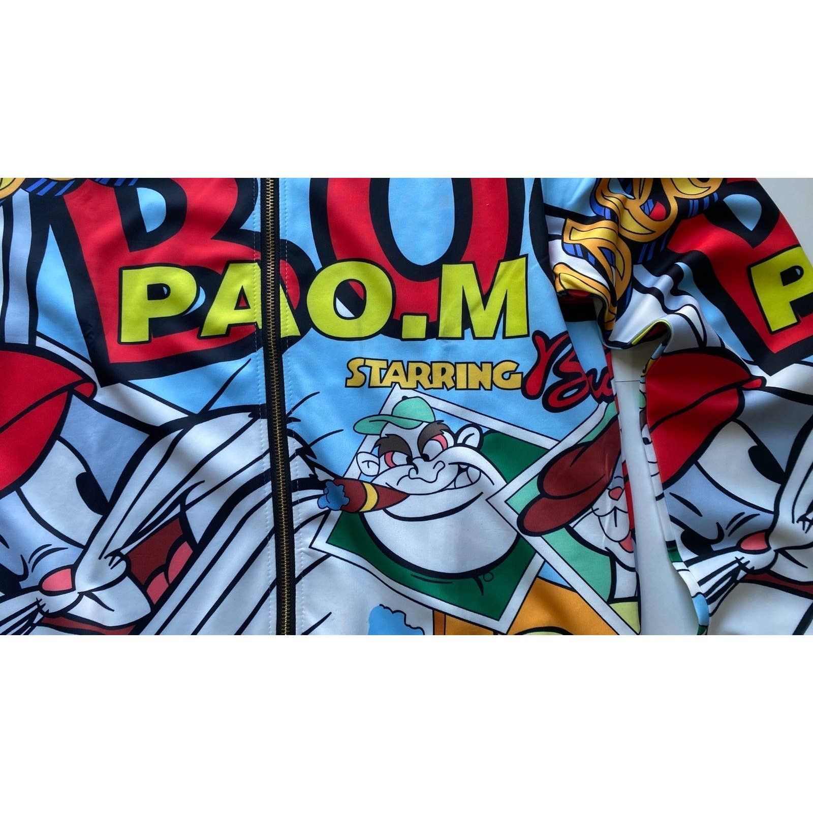 Absent jacket cartoon character printed. Chest 22". Free size. | Grailed