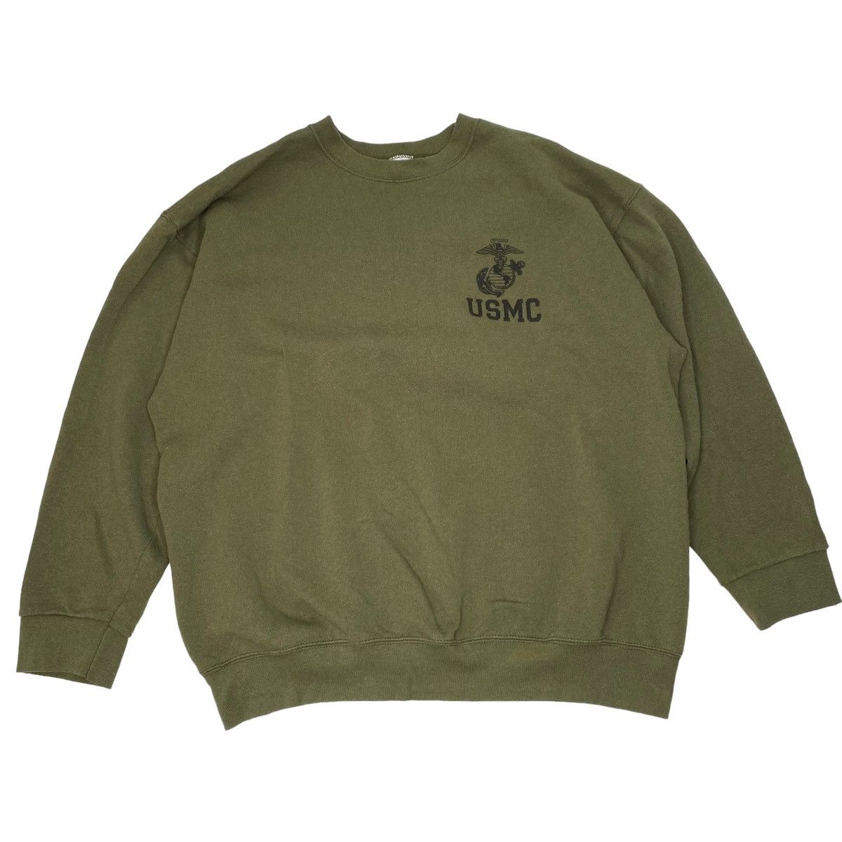 Made In Usa × Usmc × Vintage L-XL Vintage USMC Crewneck Sweatshirt ...