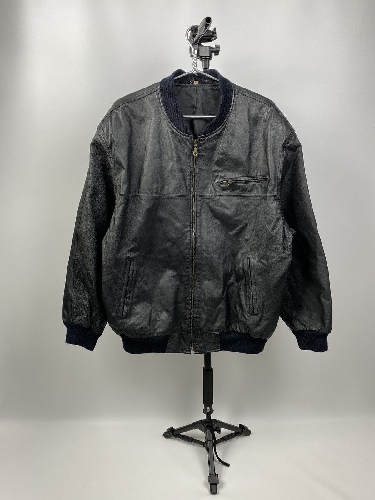 Leather × Vintage Vintage ECHTES LEATHER jacket | Grailed