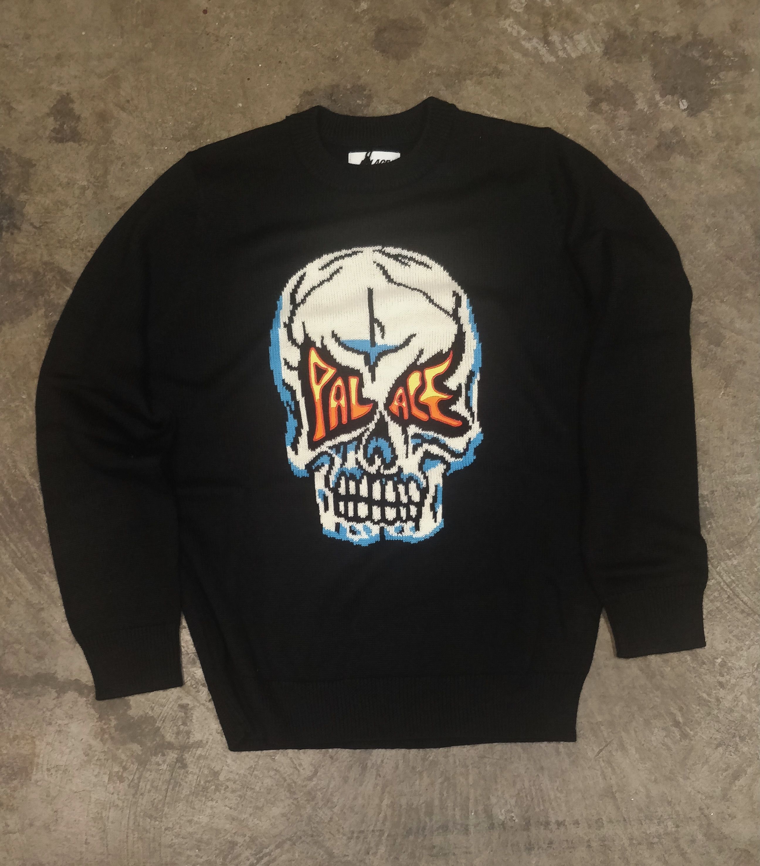 Palace Palace Skull Knit | Grailed