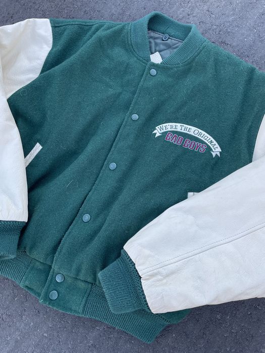 Vintage 1990s “ORIGINAL BAD BOYS” WARNER BROS VARSITY JACKET | Grailed