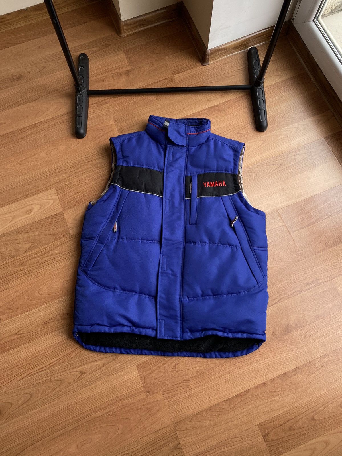 Racing × Vintage × Yamaha Vintage Yamaha Puffer Vest | Grailed