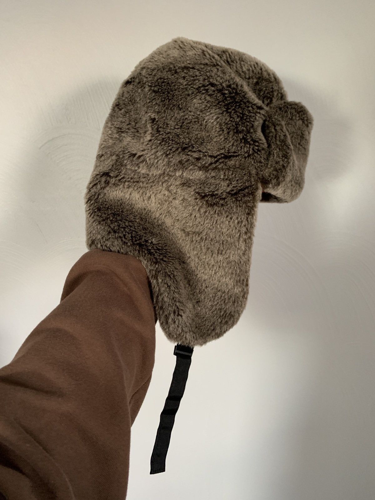 Avant Garde × Streetwear × Vintage Vintage 90s Alt Ushanka Fuzzy ...