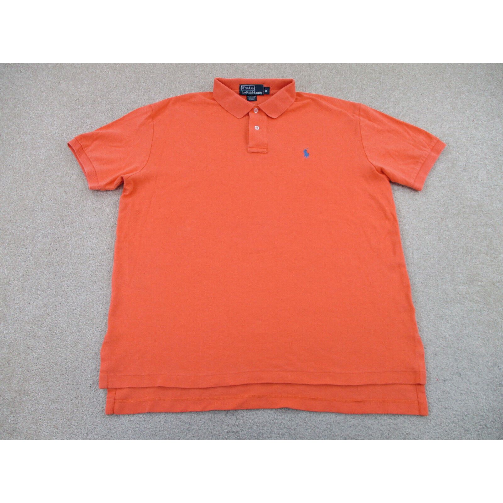 Polo Ralph Lauren Ralph Lauren Polo Shirt Adult Medium Orange Blue Pony ...
