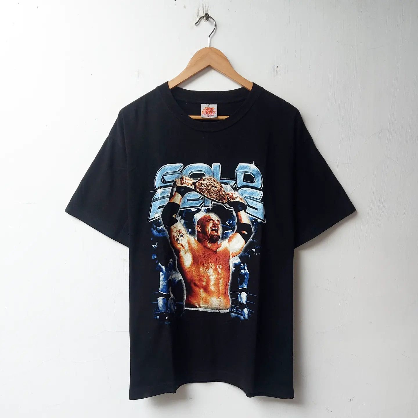 Wcw/Nwo × Wwe × Wwf Bootleg Goldberg Champion Tshirt | Grailed