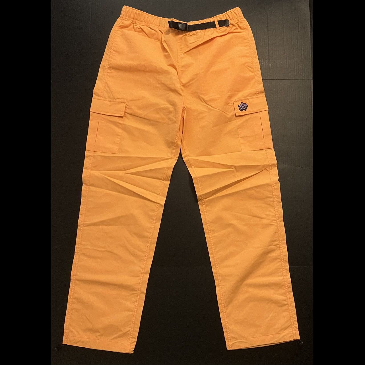 Odd Future Golf Wang Comet Nylon Cargo Pants - Orange MD - 32 Waist ...