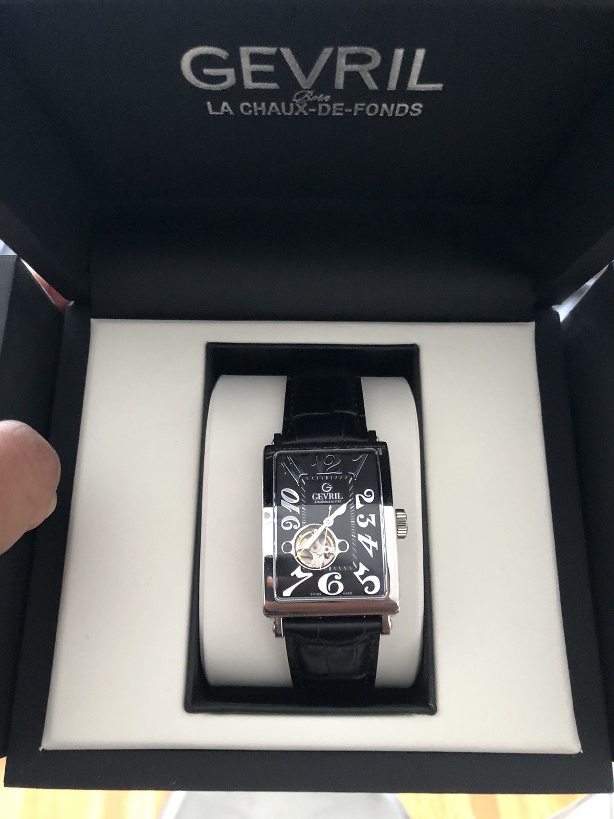 GV2 by Gevril Gevril Avenue of Americas open heart watch | Grailed