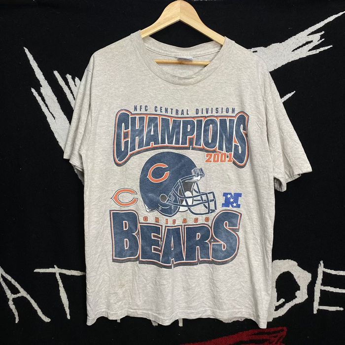 Vintage Chicago Bears NFC Champions 2001 Vintage NFL Football Shirt ...