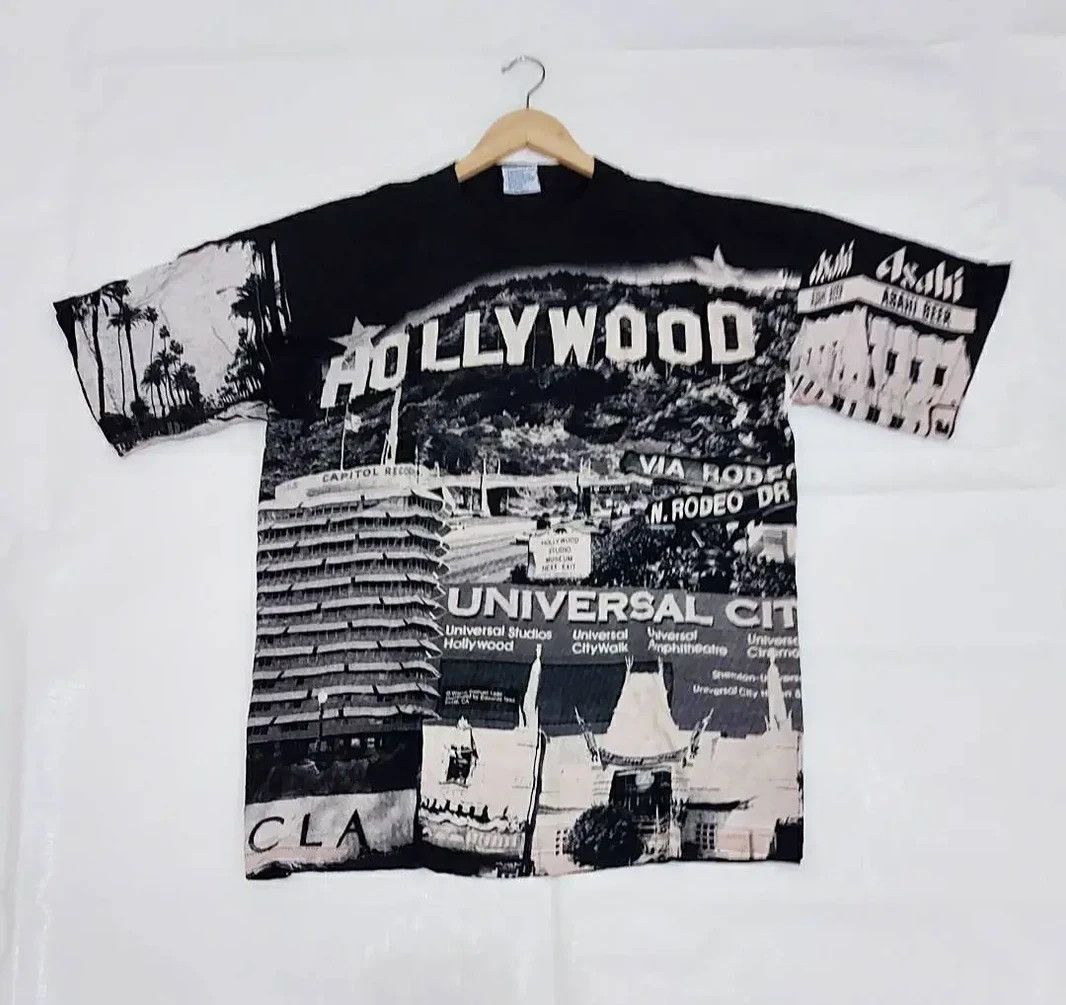 Vintage Vintage 90's Hollywood Wayne Samuel 1996 Allover Print | Grailed