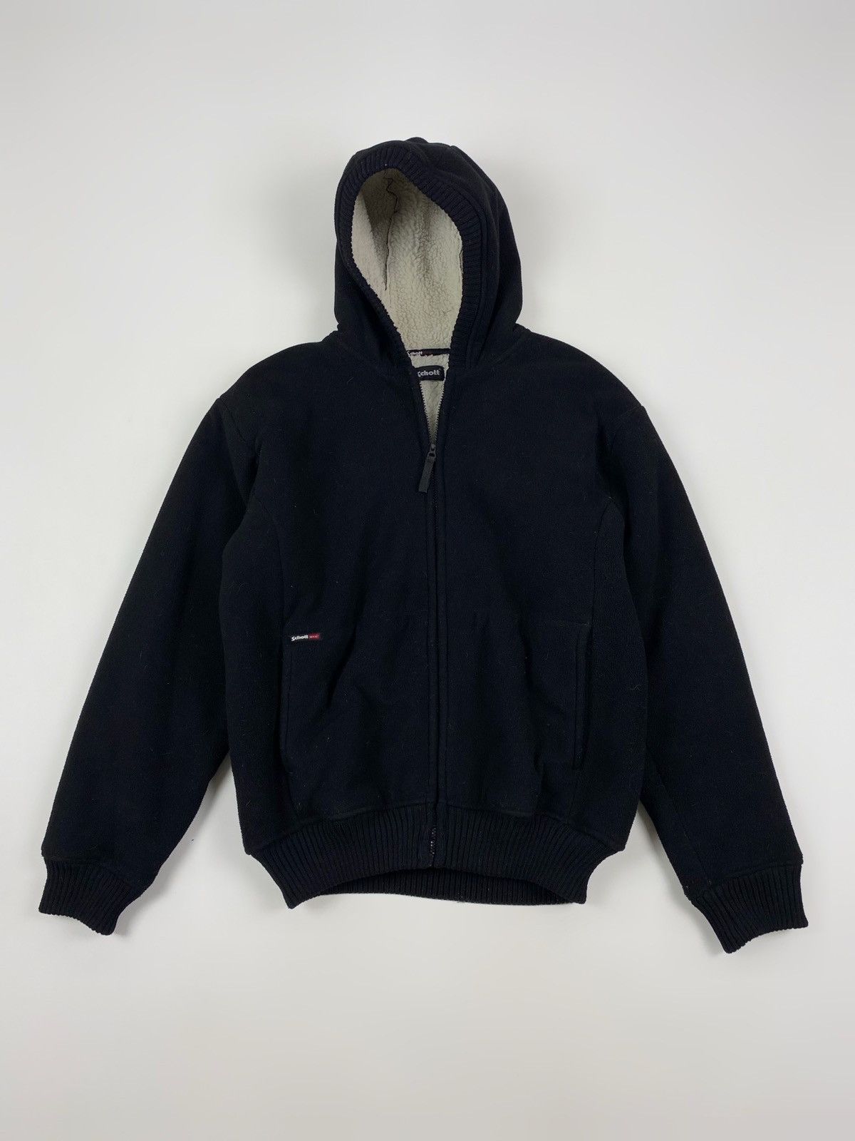 Schott Schott NYC Fleece Sherpa Jacket | Grailed